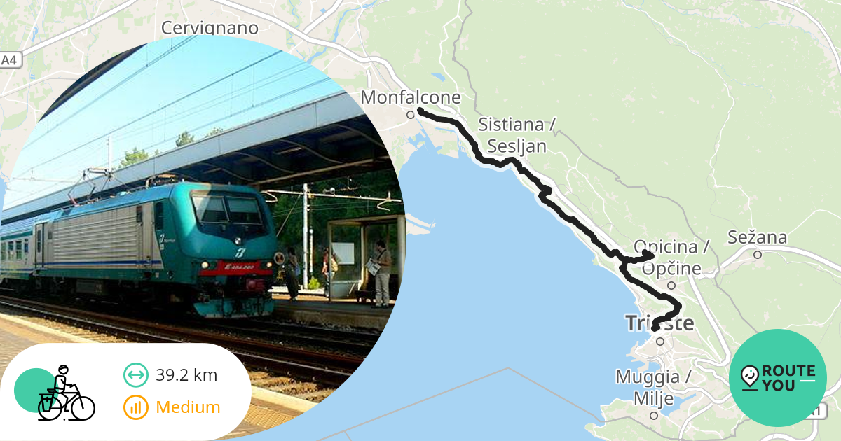 Monfalcone - Trieste - Itinerario ricreativo ciclabile | RouteYou