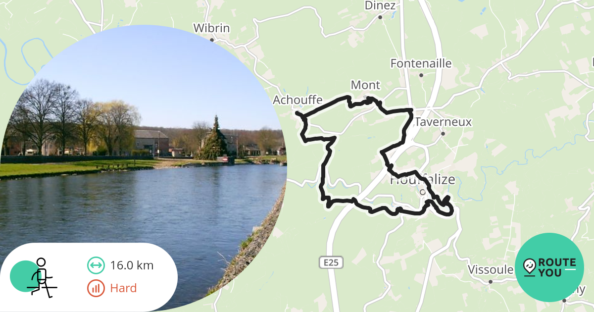 Houffalize - Wandelroute | RouteYou