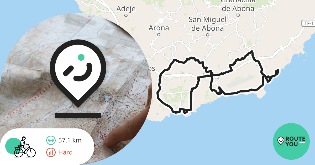 Arona-Arona - Ruta ciclista recreativa | RouteYou