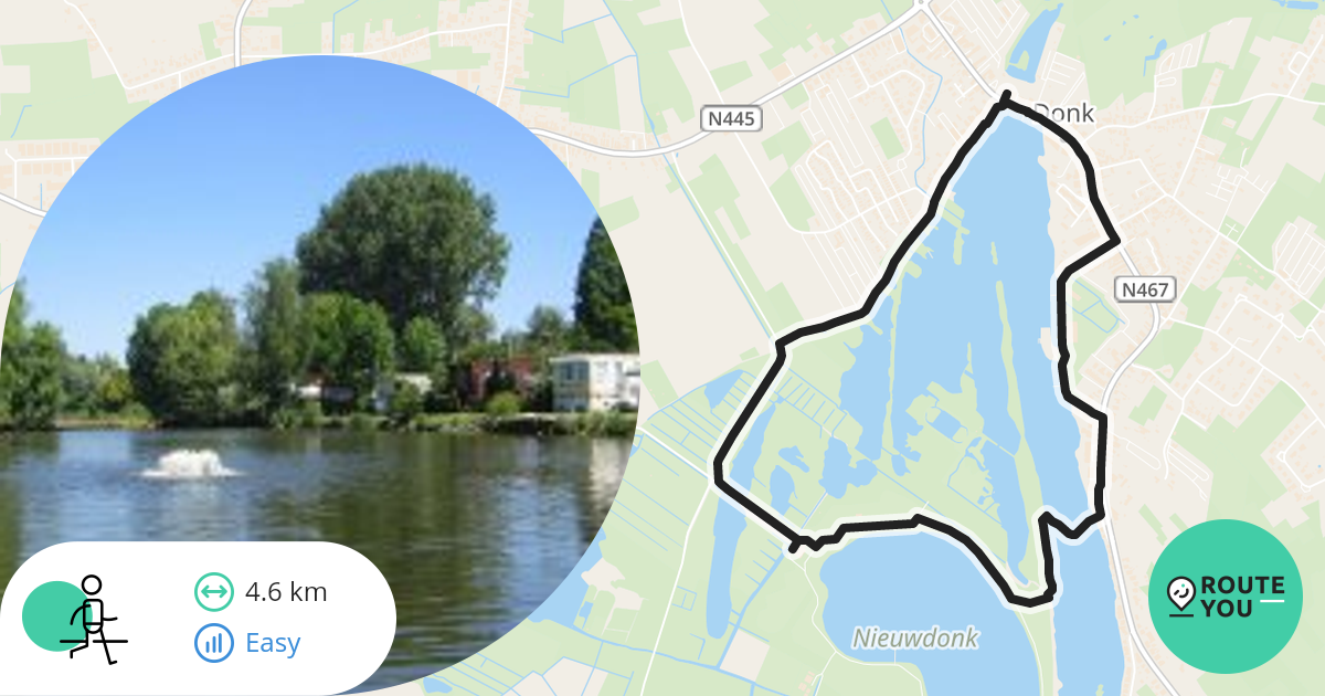 Donkmeer-Nieuwdonk - Wandelroute | RouteYou