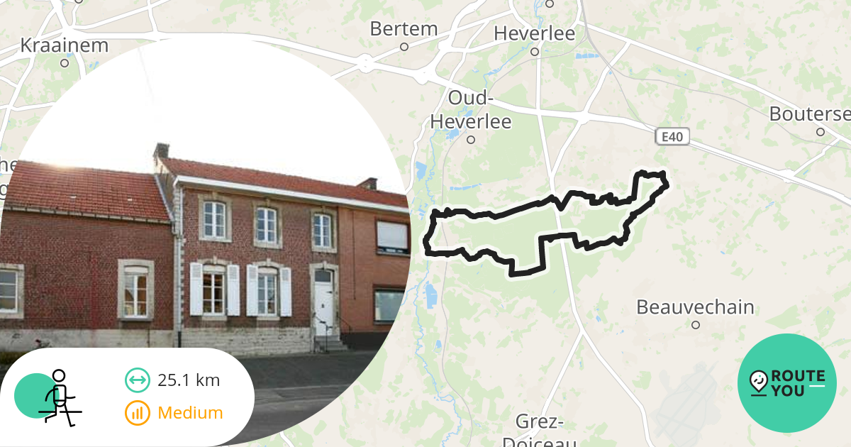 Bierbeek - Wandelroute | RouteYou