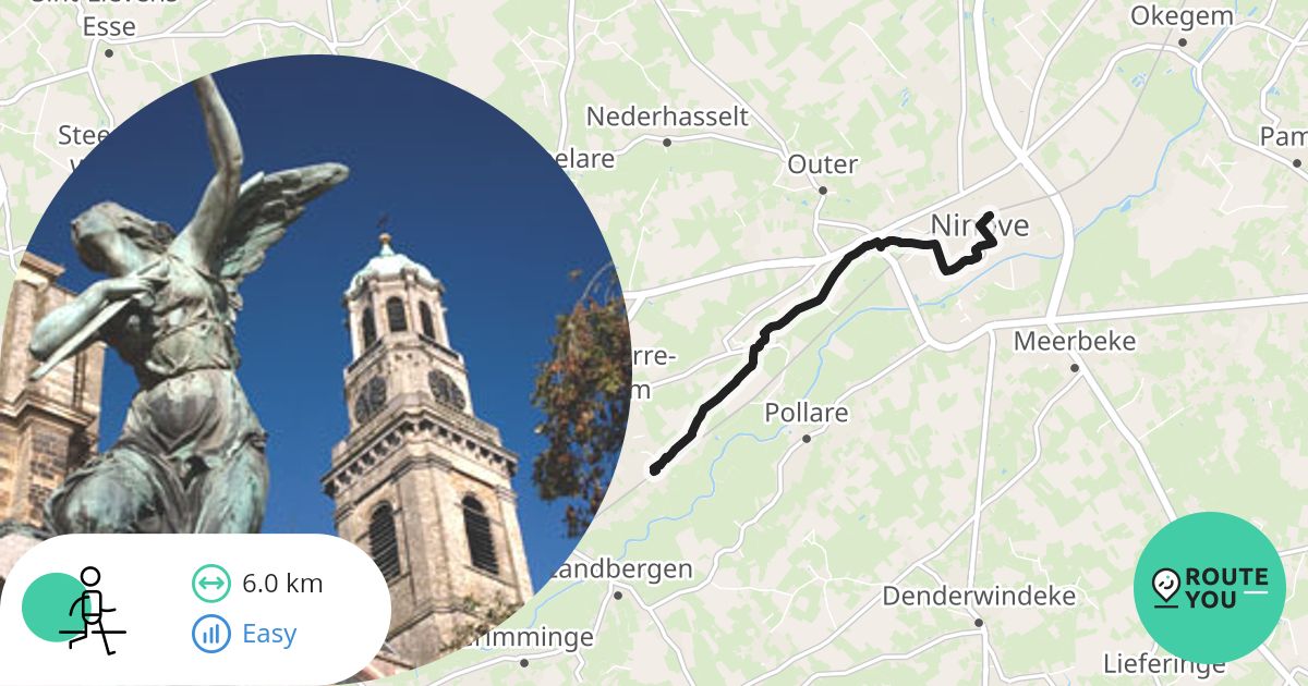 Treinstappers Ninove-Appelterre - Wandelroute | RouteYou