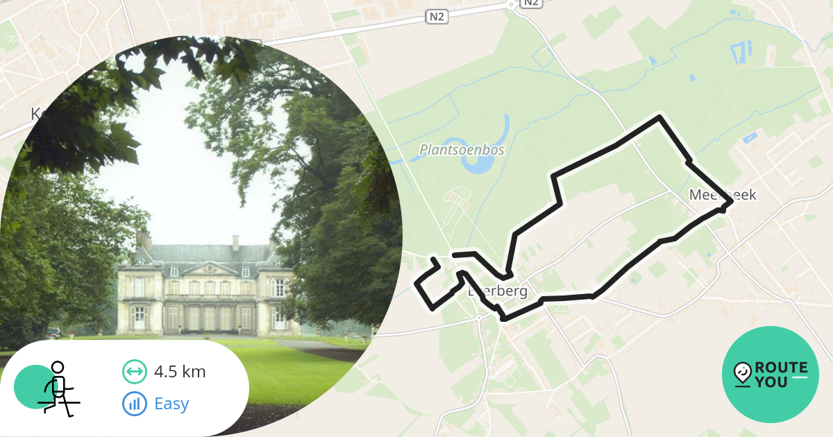 Everberg - Meerbeek - Troostpad - Wandelroute | RouteYou