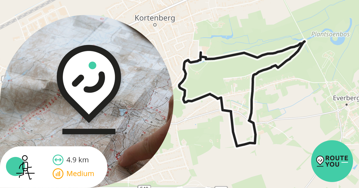 4025 Kortenberg A 03 - Wandelroute | RouteYou