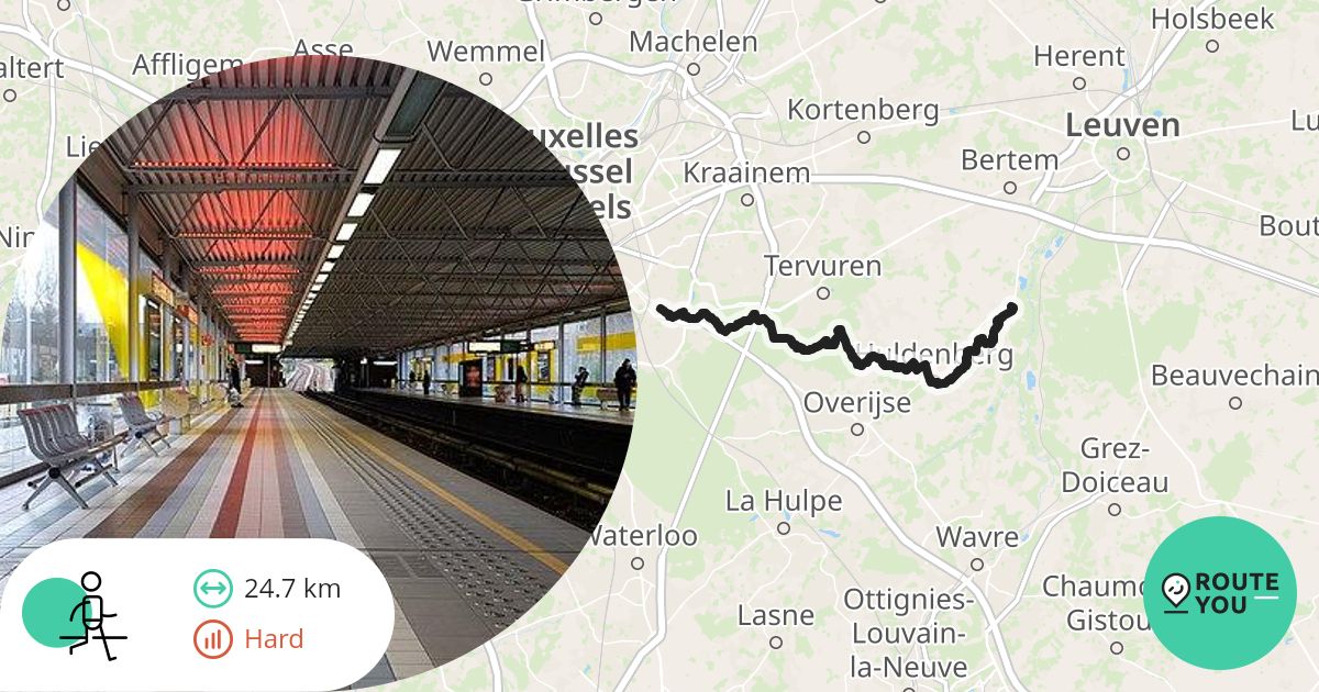 Oudergem - Landen deel 1 - Wandelroute | RouteYou
