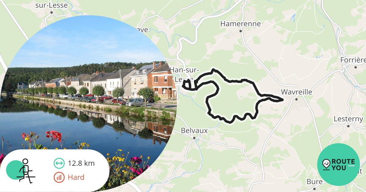 Han-sur-Lesse 12Km - Wandelroute | RouteYou