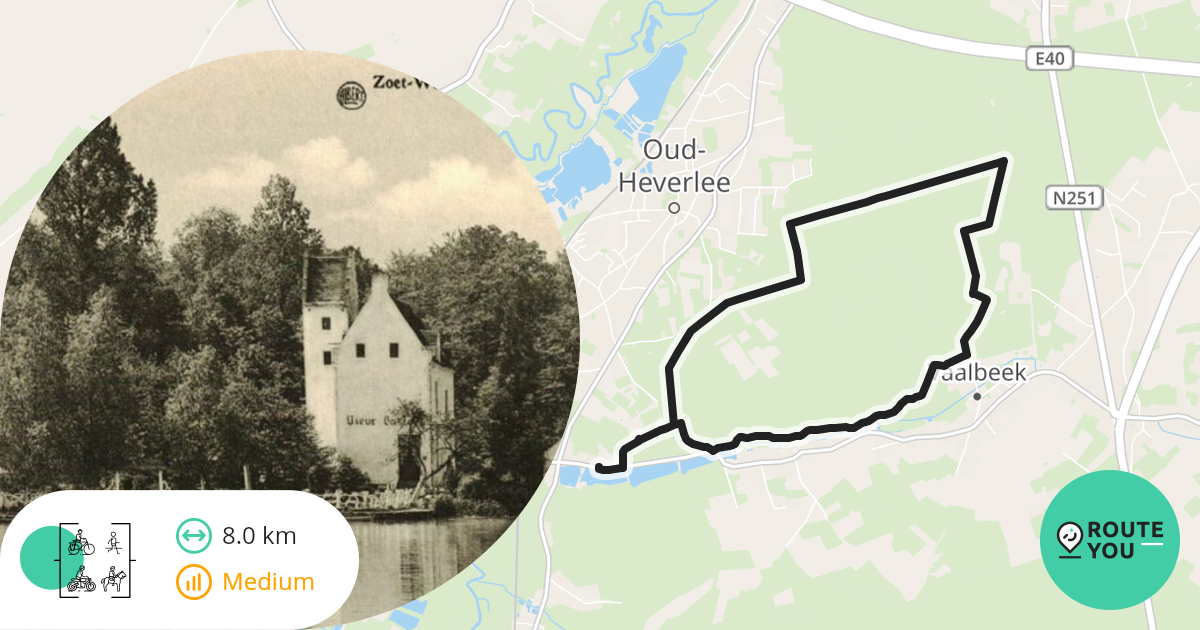 8K HEVERLEEBOS - ZOETE WATERS Oud-Heverlee - Alle routes | RouteYou