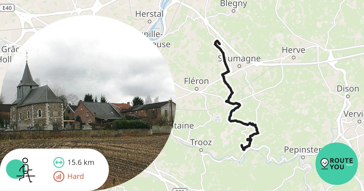 GR5 3 Wallonië etappe 3 - Wandelroute | RouteYou
