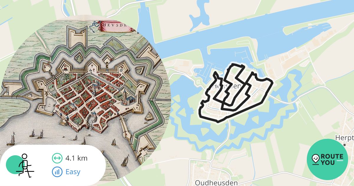 Heusden - Wandelroute | RouteYou