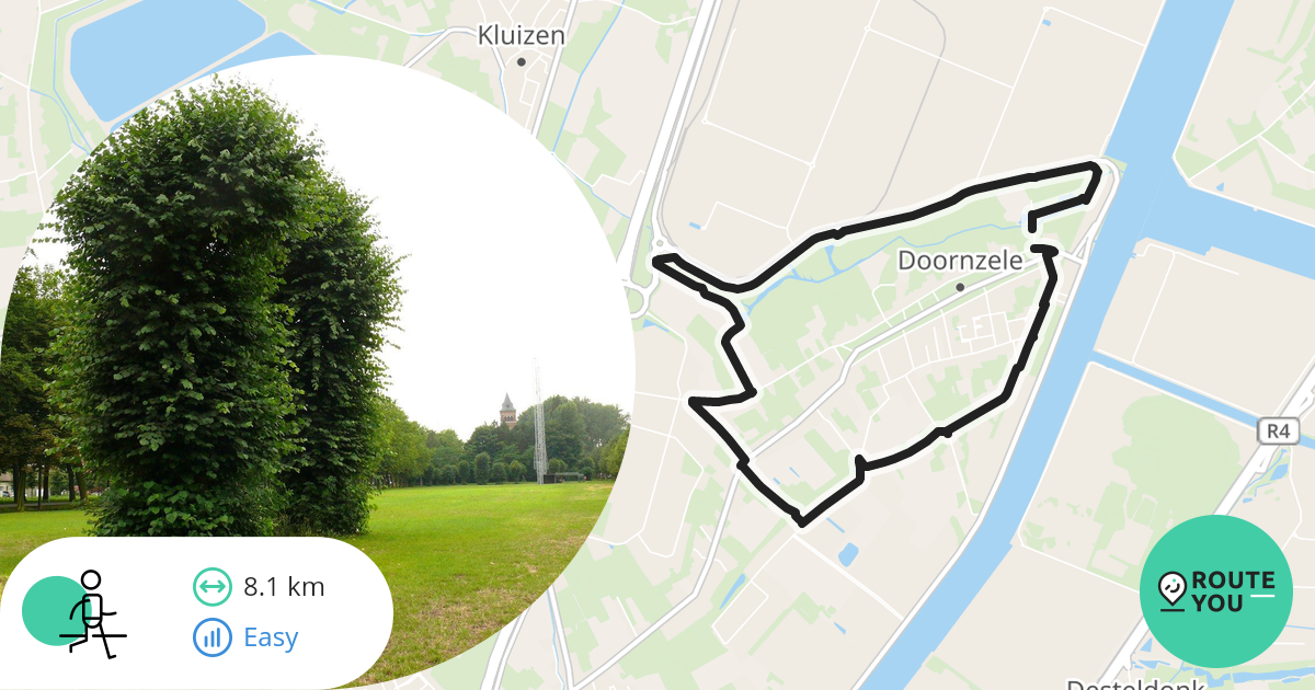 Evergem-Doornzele - Wandelroute | RouteYou