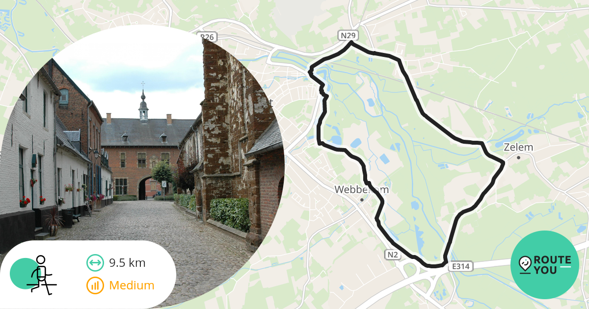 Diest - Wandelroute | RouteYou