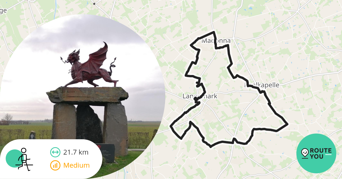 Langemark - Wandelroute | RouteYou