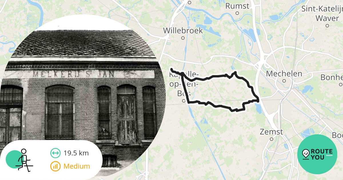 Tisselt-Mechelen 2 - Wandelroute | RouteYou