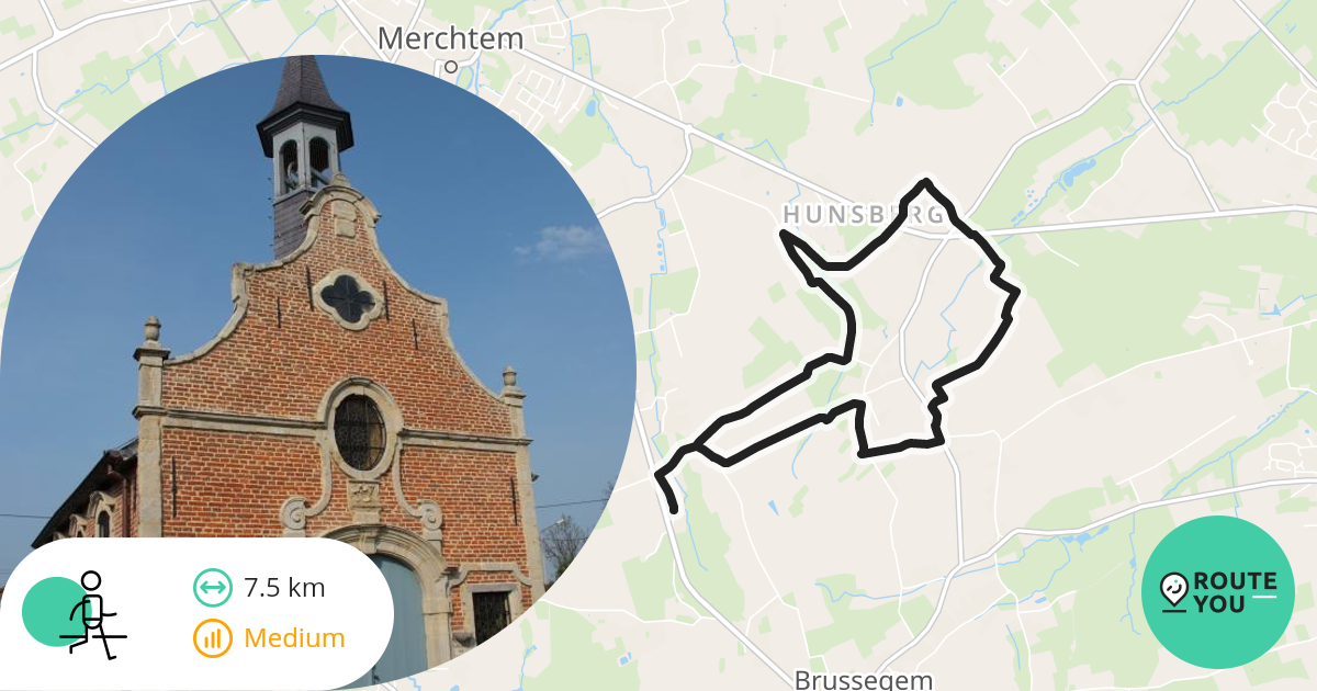 De gezondste wandeling langs het Callarispad Merchtem - Wandelroute ...