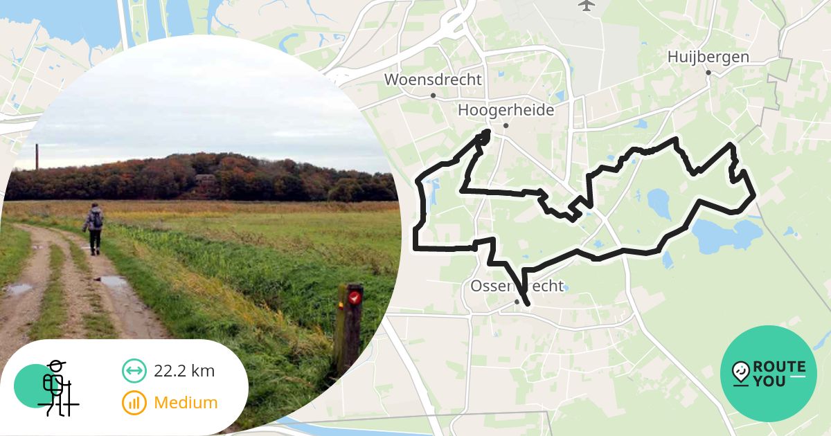 Ter Duinen - Ossendrecht - Hikingroute | RouteYou