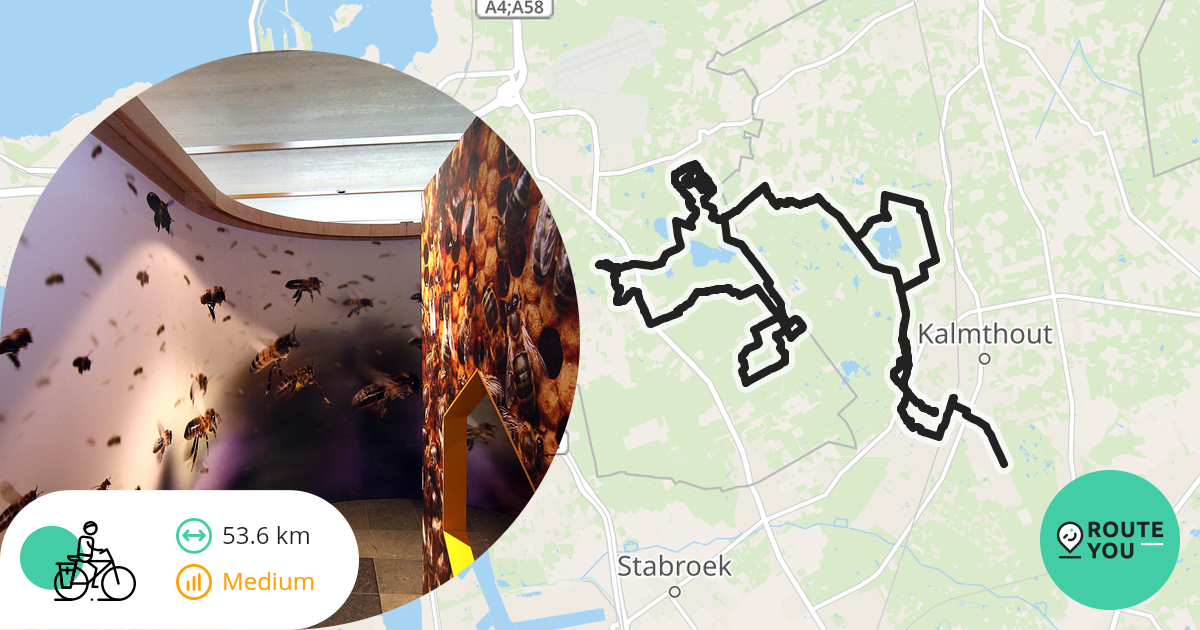 route chantal - Fietsroute | RouteYou