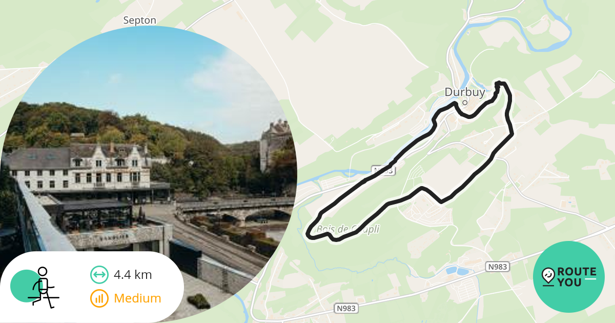 Groen/Vert Sanglier Des Ardennes - Durbuy - Wandelroute | RouteYou