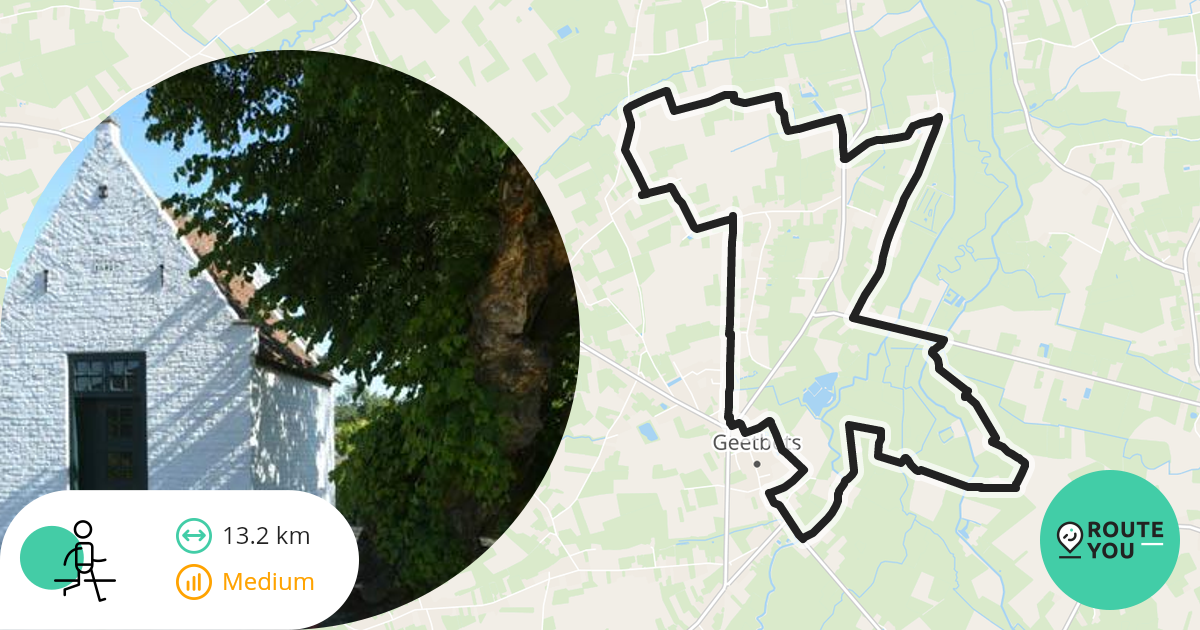 Wandeling 12 Geetbets 13 km - Wandelroute | RouteYou