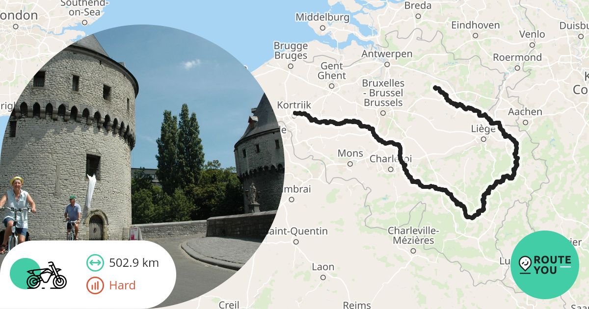 Roadbookrally 2021 30 jaar M&T - Toermotorroute | RouteYou