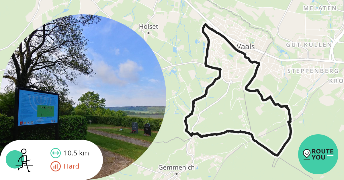 Drielandenpunt Vaals - Wandelroute | RouteYou