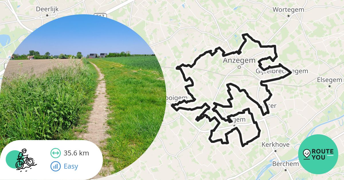 MTB Anzegem: Reynaert • Rode lus - Mountainbikeroute | RouteYou