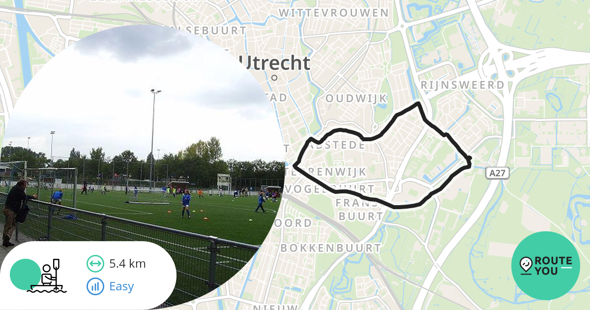 groene route botenverhuur De Rijnstroom Utrecht - Kano-/kajakroute ...