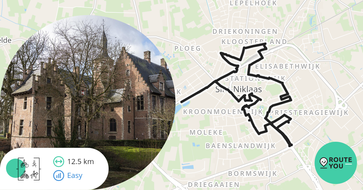 Streetart Sint-Niklaas 12,5km - Alle routes | RouteYou