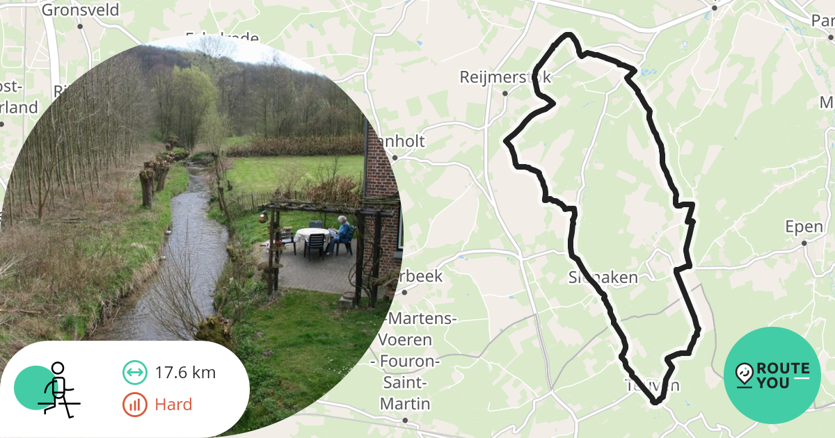 Teuven - Wandelroute | RouteYou