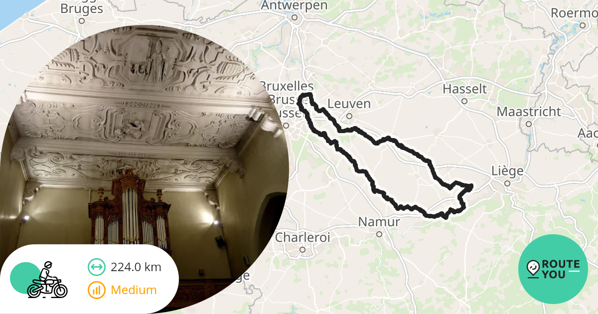 Vilvoorde-Chateau de Lexhy tot Hoei-Vilvoorde - Motorroute | RouteYou