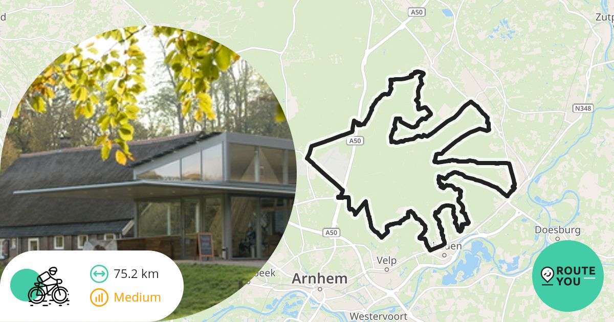 GRAVEL Posbank 75km - Gravelbikeroute | RouteYou