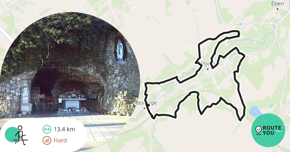 Op en neer langs de Geer in Bitsingen (Bassenge) - Wandelroute | RouteYou