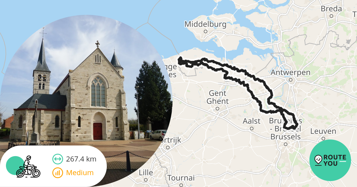 Vilvoorde-richting Zwinpolders-Vilvoorde - Motorroute | RouteYou