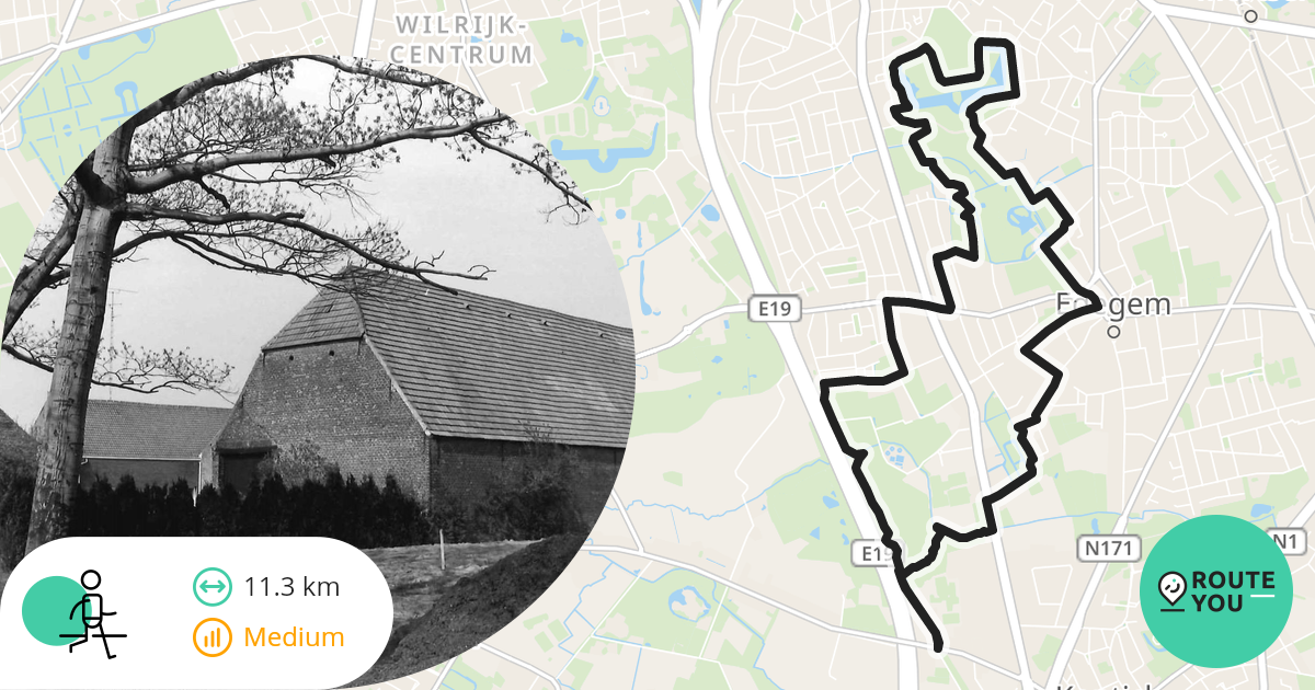 Verrassend Edegem - Wandelroute | RouteYou