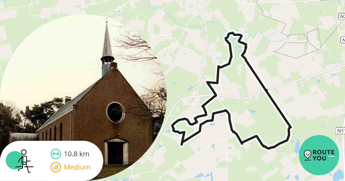 Merksplas omgeving Zwart Goor - Wandelroute | RouteYou