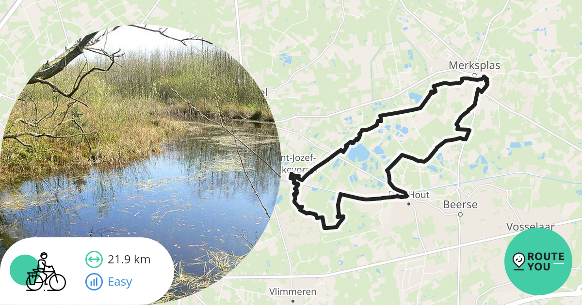 Merksplas - Fietsroute | RouteYou