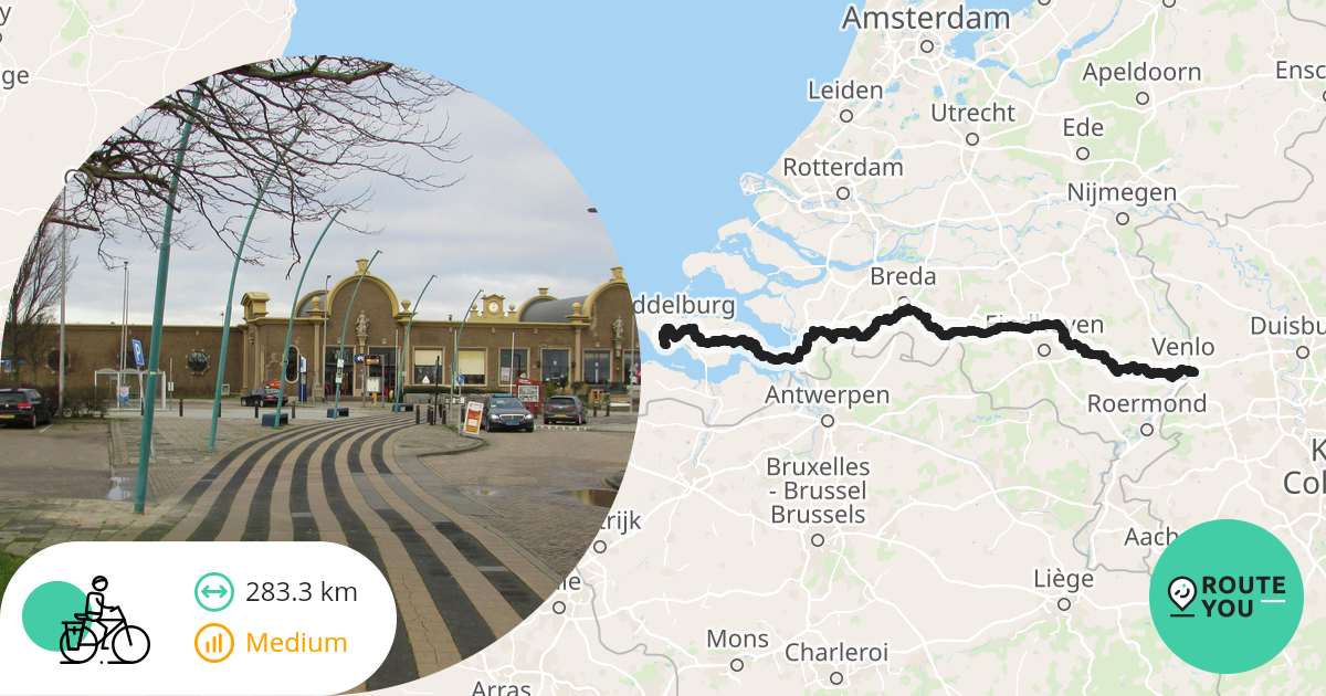 LF13 - Schelde Rijn Route - Fietsroute | RouteYou