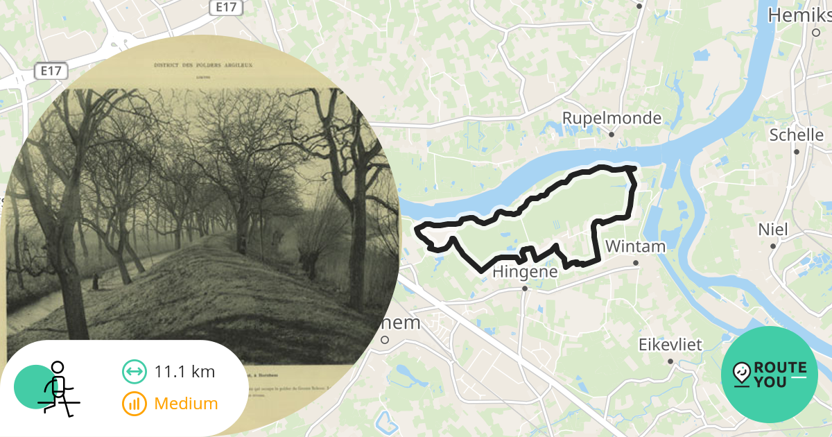 Bornem-buitenland - Wandelroute | RouteYou