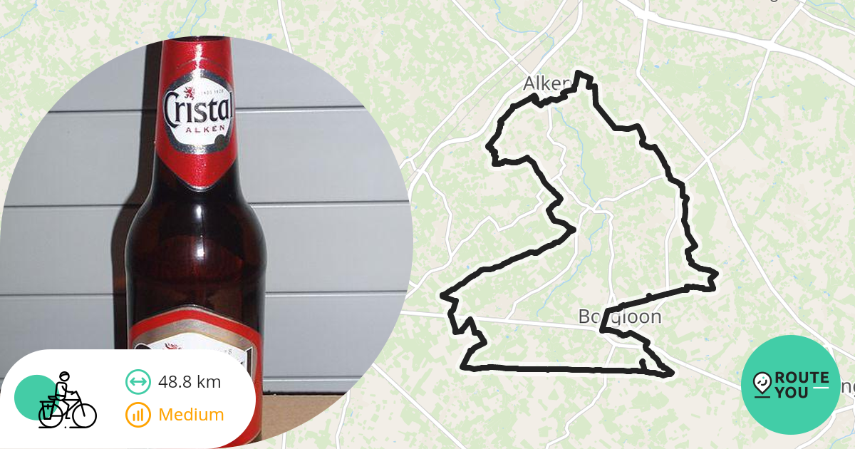 Pluktuinroute 2 (49km) - Recreatieve fietsroute | RouteYou