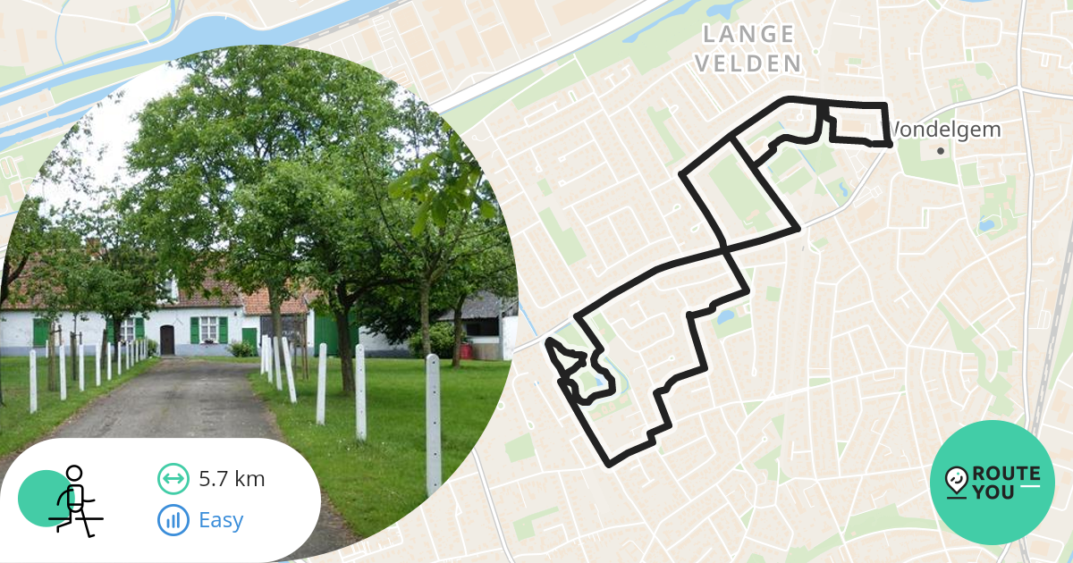 Wondelgem 15 vyncke bovijn - Wandelroute | RouteYou