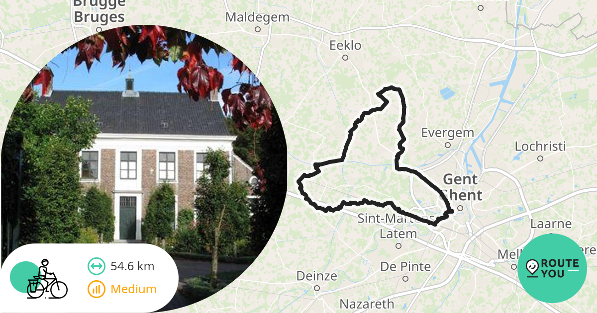 Gent - Drongen - Landegem - Nevele - Hansbeke - Zomergem - Waarschoot ...