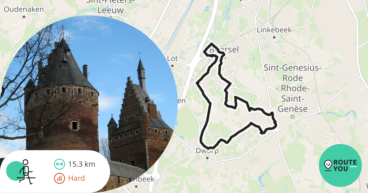 De schat van Beersel - Wandelroute | RouteYou