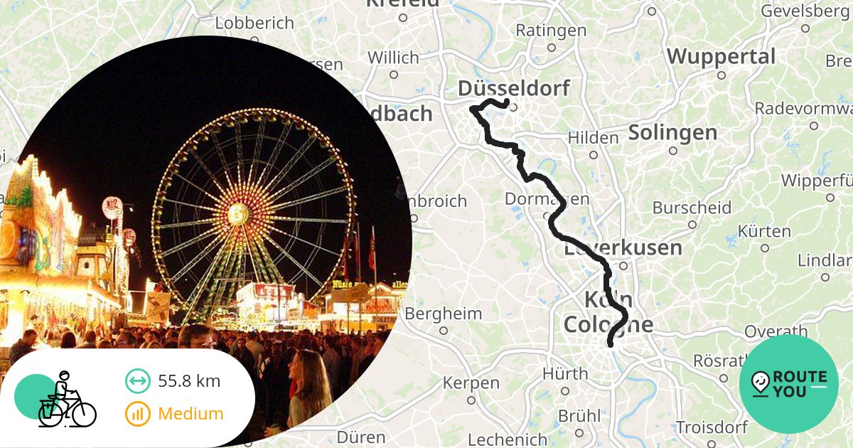 Route Nach Koln