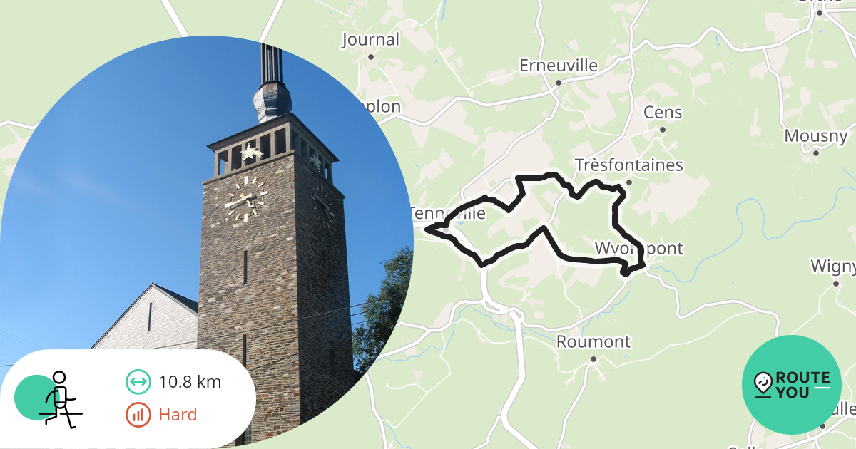 Tenneville - Wandelroute | RouteYou