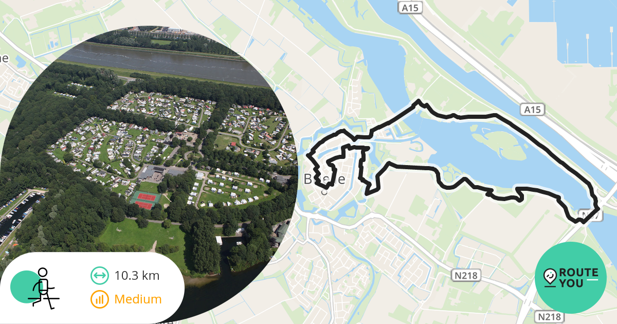 rondje brielse meer - Wandelroute | RouteYou