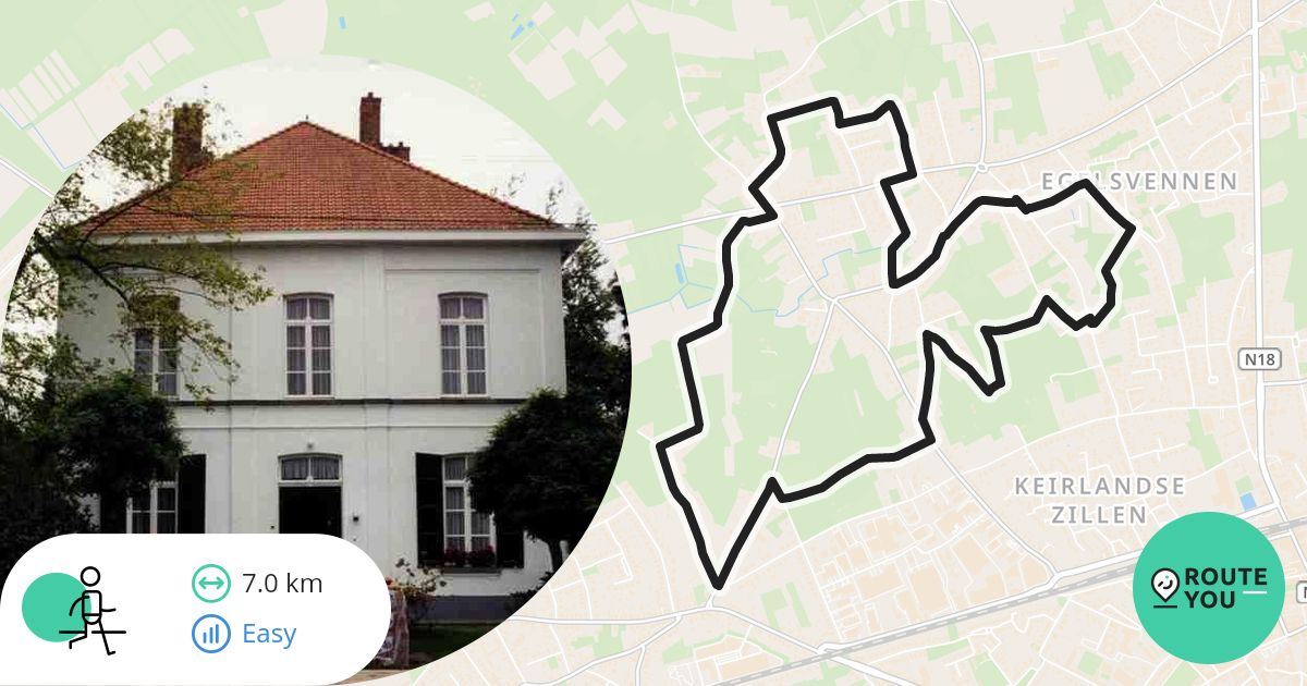 10000 stappen Mol - Achterbos - Wandelroute | RouteYou