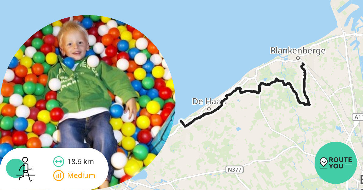 Uitkerke - Klemskerke - Wandelroute | RouteYou