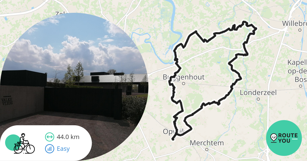 Pasar Opwijk fietstocht: Opwijk - Fort van Liezele - Fietsroute | RouteYou