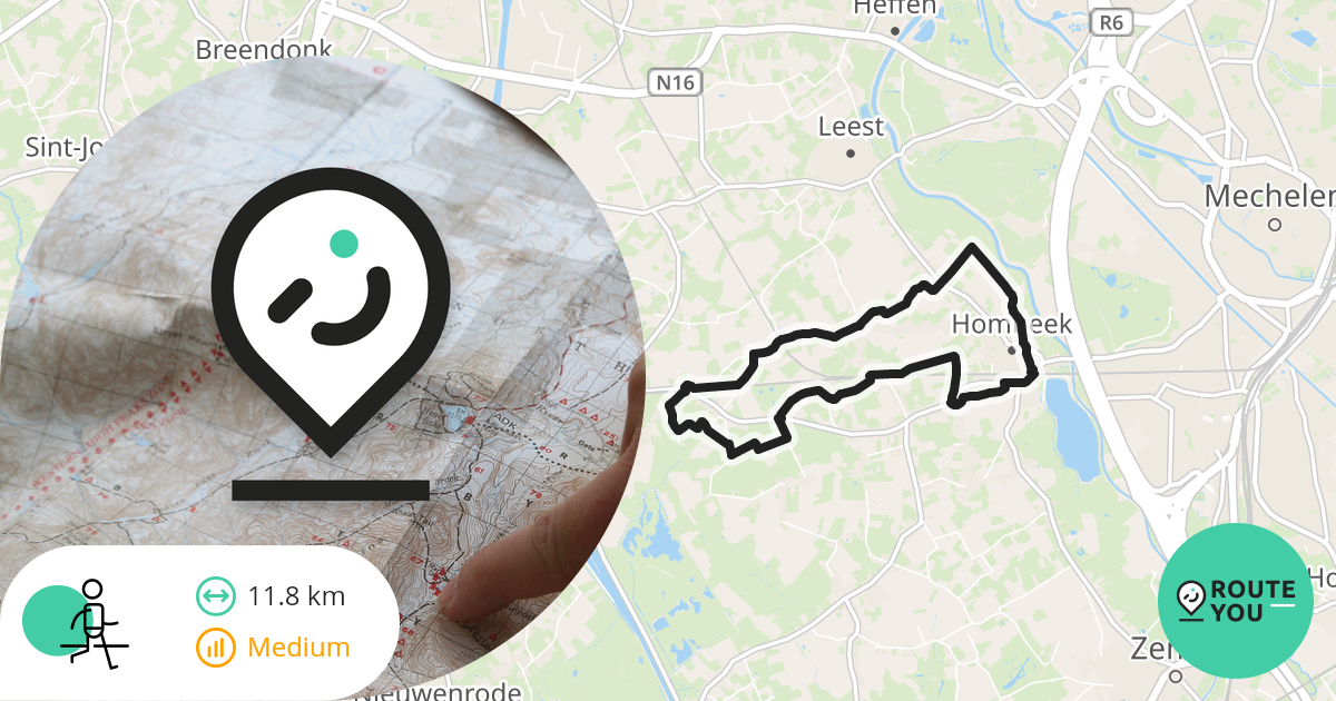 Visit Mechelen: Hombeek Loop - Walking route | RouteYou