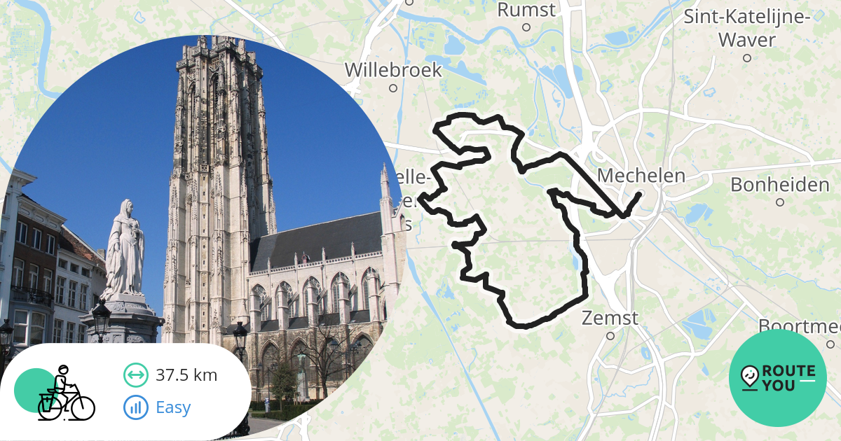 Visit Mechelen: Rondje Leest - Hombeek - Recreatieve fietsroute | RouteYou
