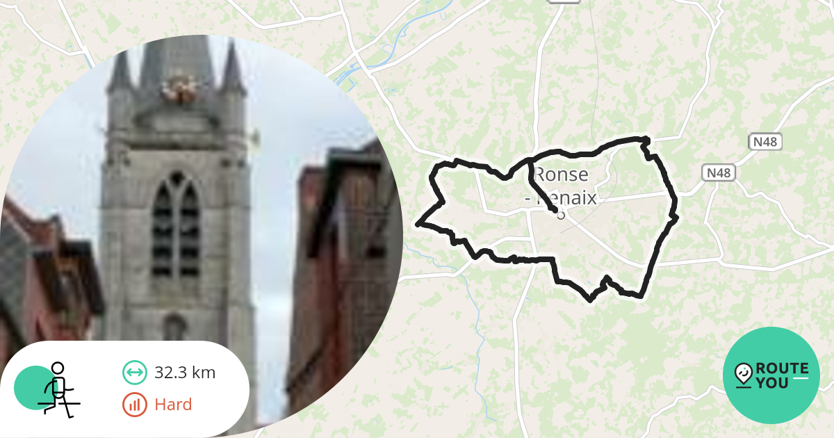 Fiertel Ronse - Wandelroute | RouteYou